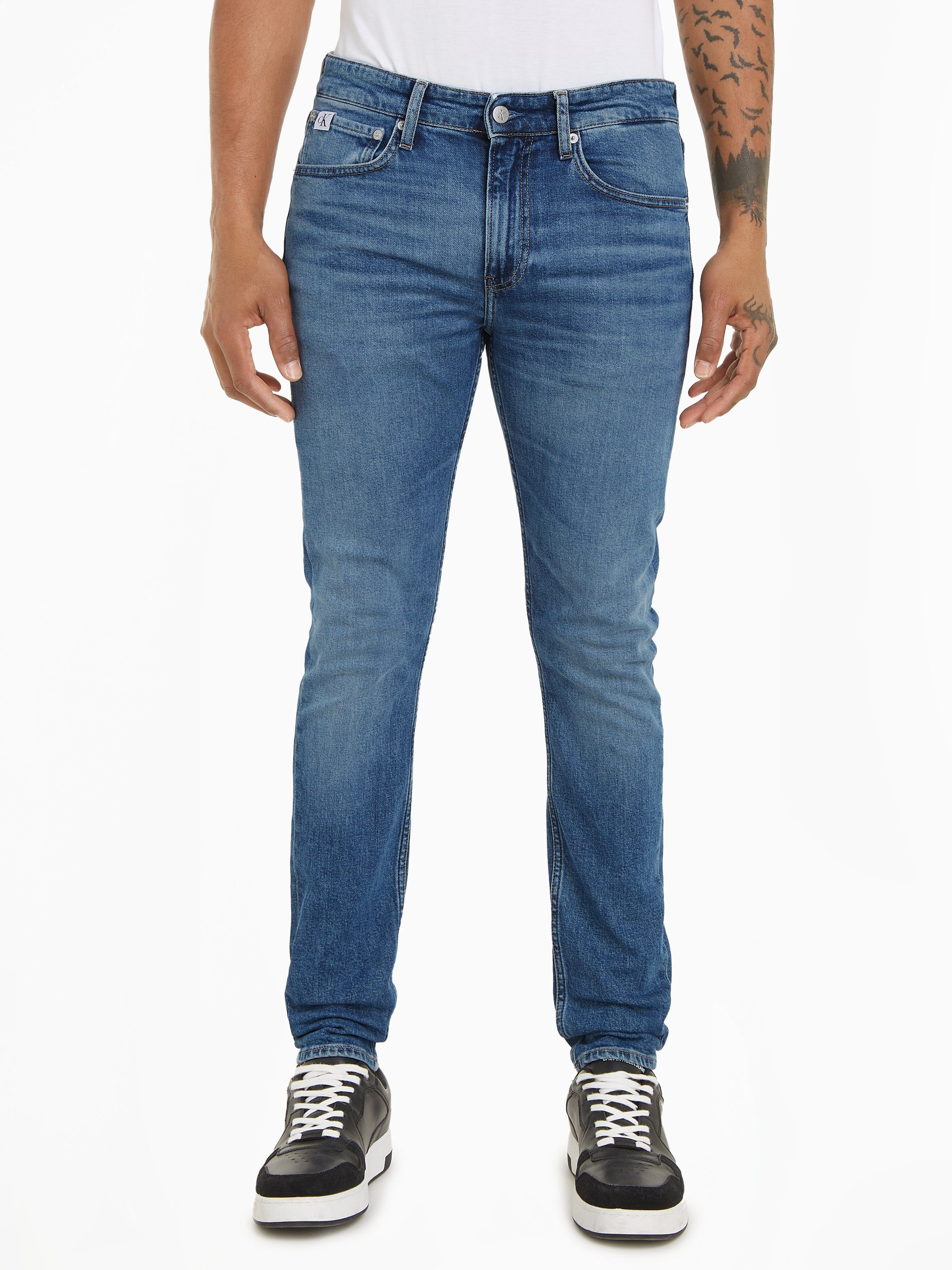 Calvin Klein Jeans Slim-fit-Jeans SLIM TAPER in klassischer 5-Pocket-Form